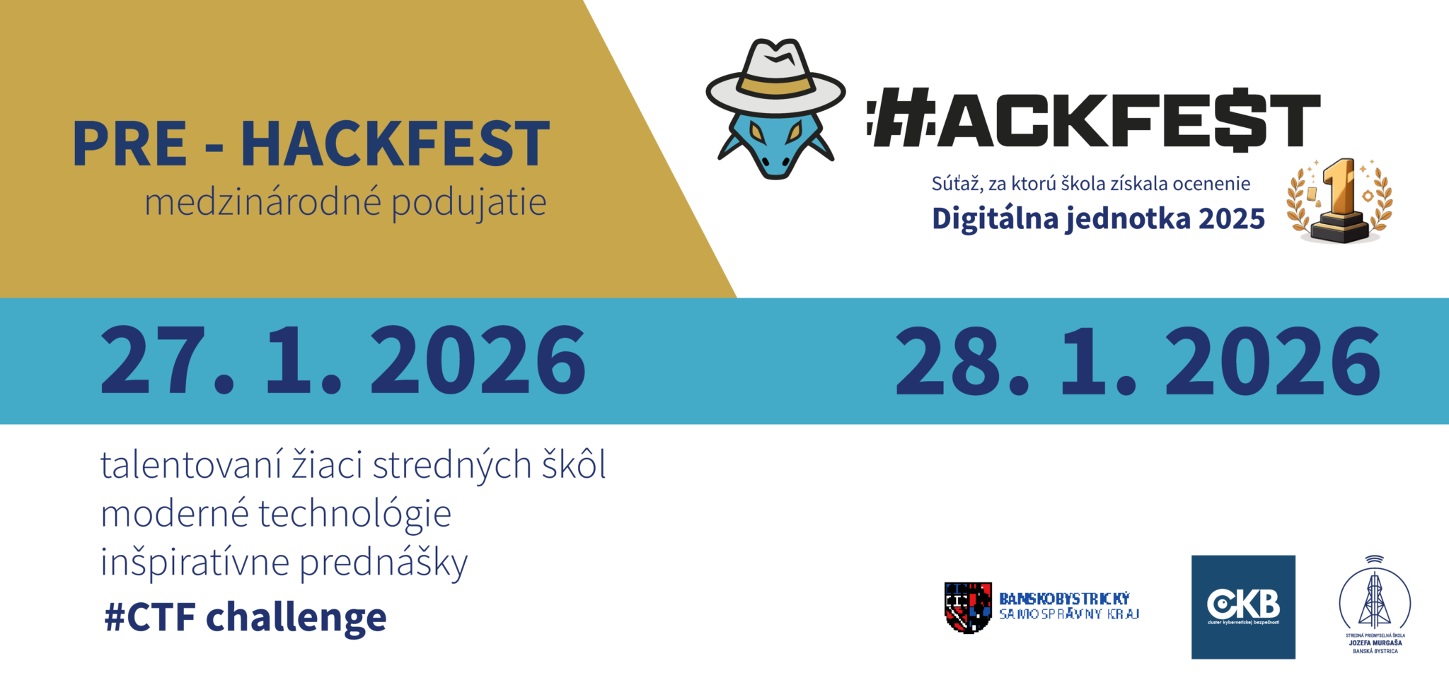 Hackfest 2026 – Stredná priemyselná škola Jozefa Murgaša